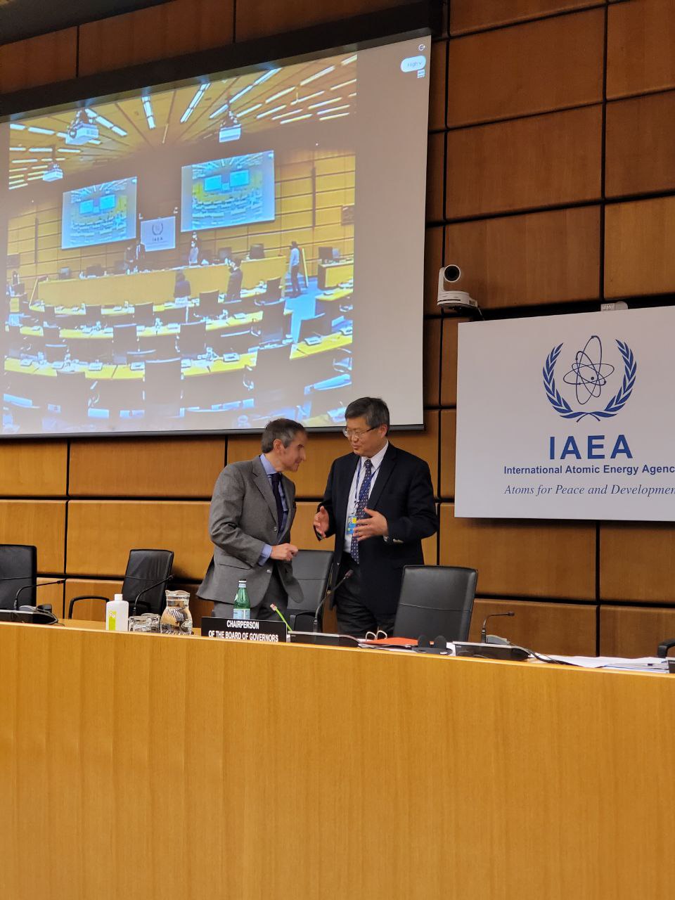 Ambassador chairs the IAEA Board of Governors 상세보기|Mission Activities ...