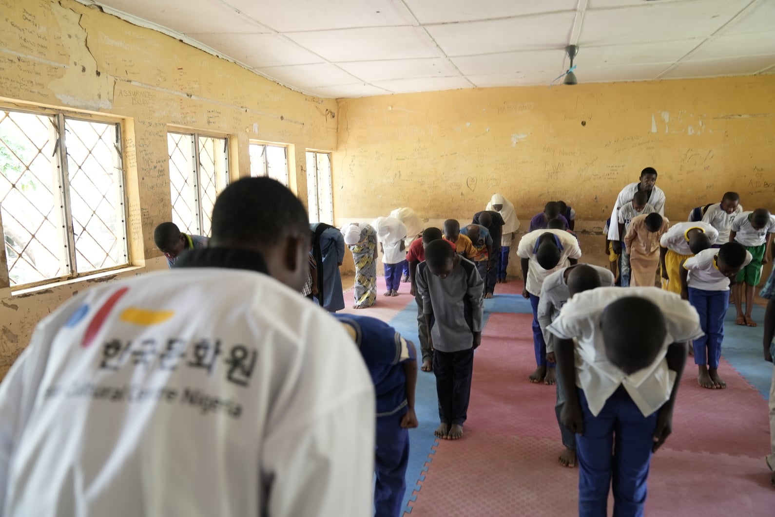 KCCN, Inaugurates of Taekwondo Training Exercise in Abuja Elementary ...